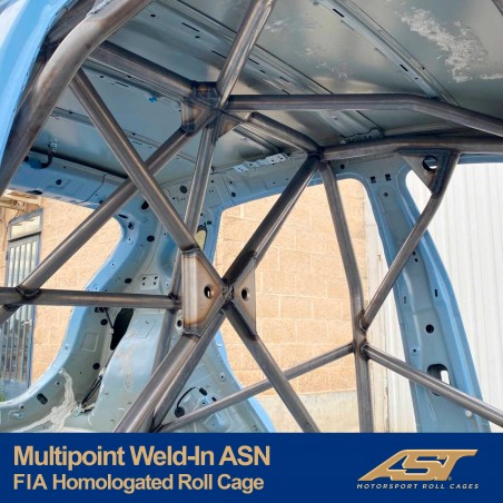 FIA Homologated Roll Cage HYUNDAI Kona (OS) 5-door SUV MULTIPOINT WELD ...